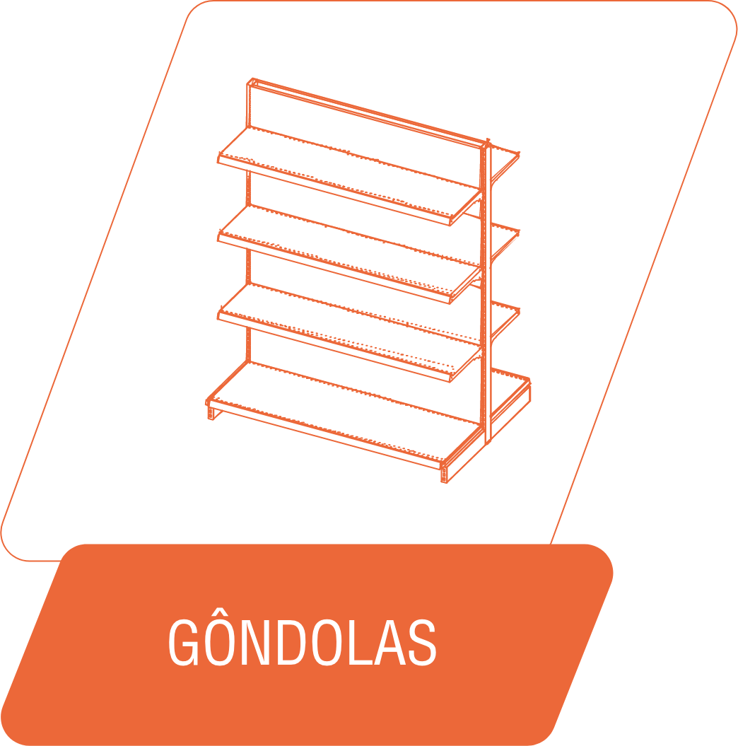 Gôndolas - MVK - Gôndolas e Displays