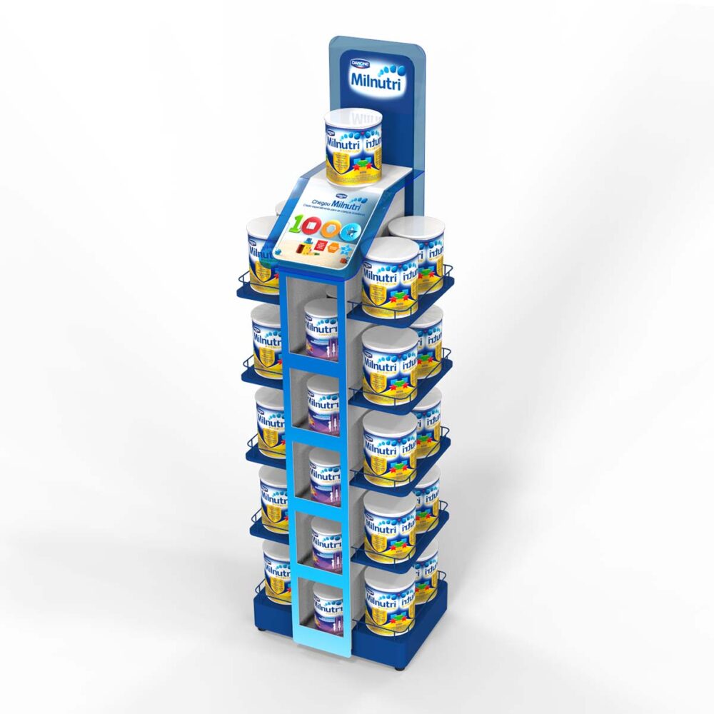 6 tipos de displays para seu ponto de venda - MVK - Gôndolas e Displays